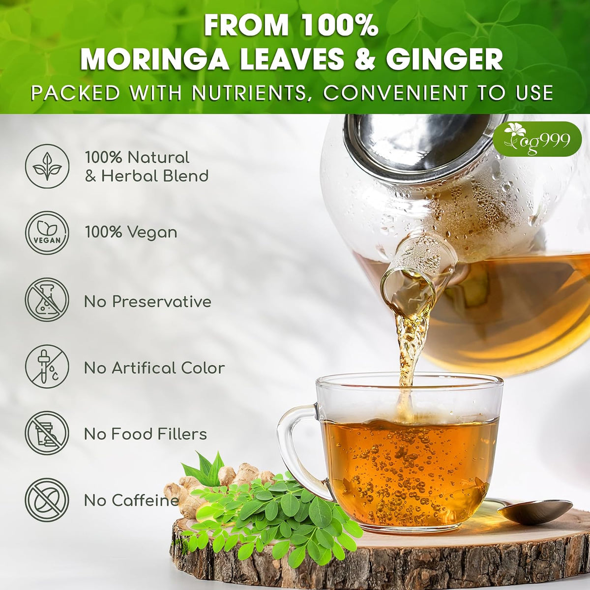 benefits of moringa and ginger