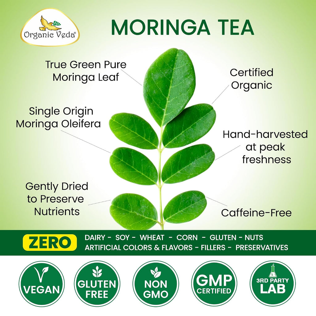 benefits of moringa herbal tea