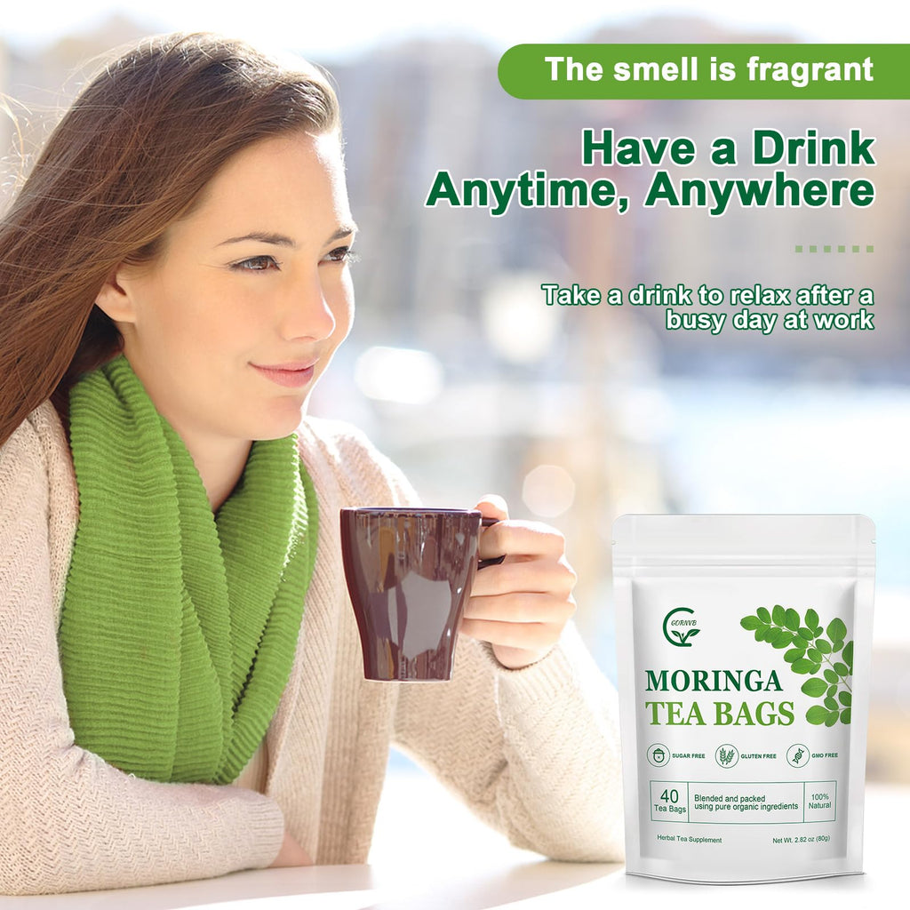 benefits of moringa tea bags
