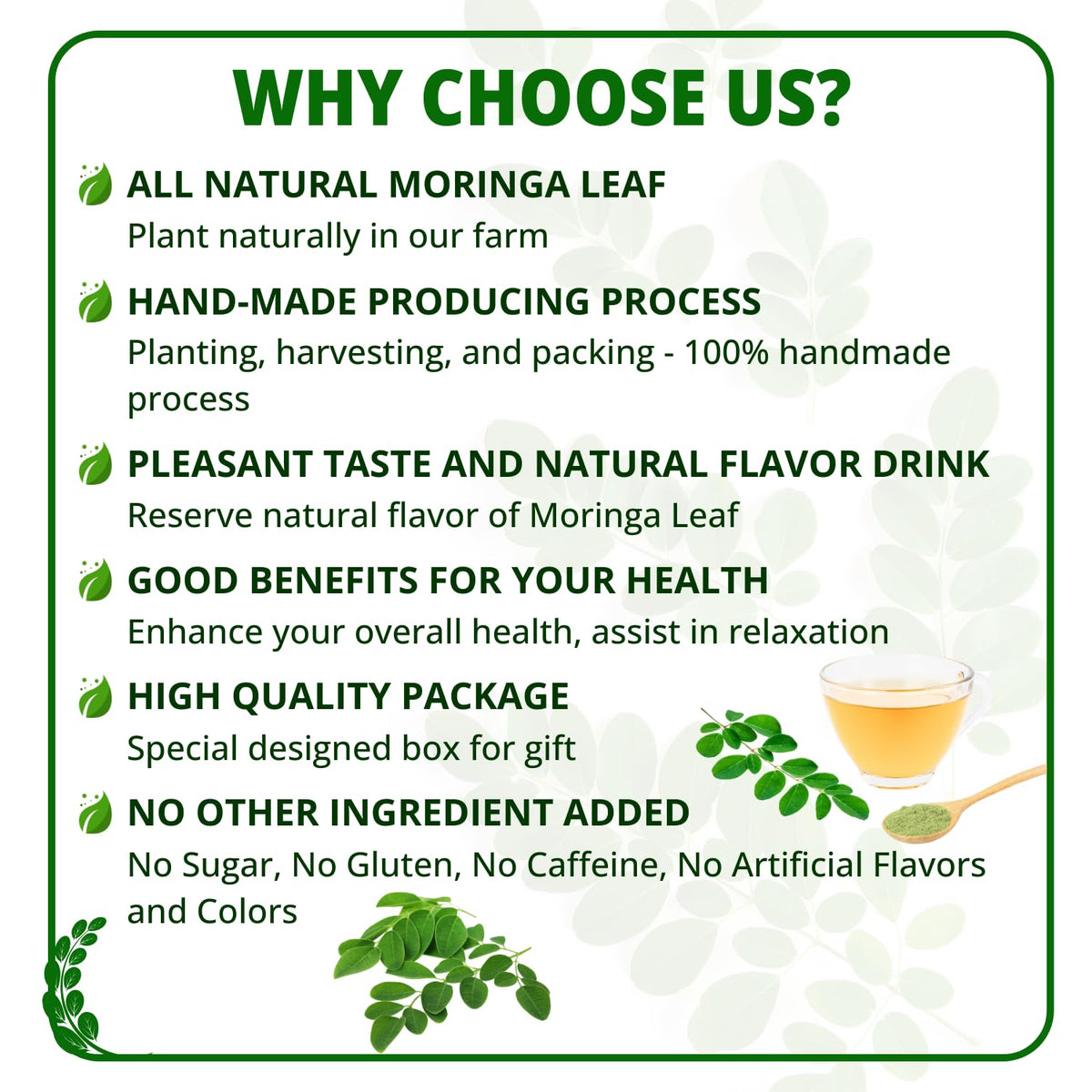 benefits of moringa tea