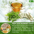 benefits of mugwort leaf tea