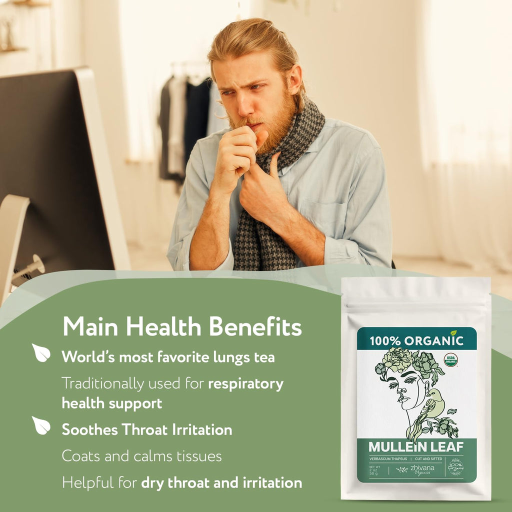 benefits of mullein leaf herb