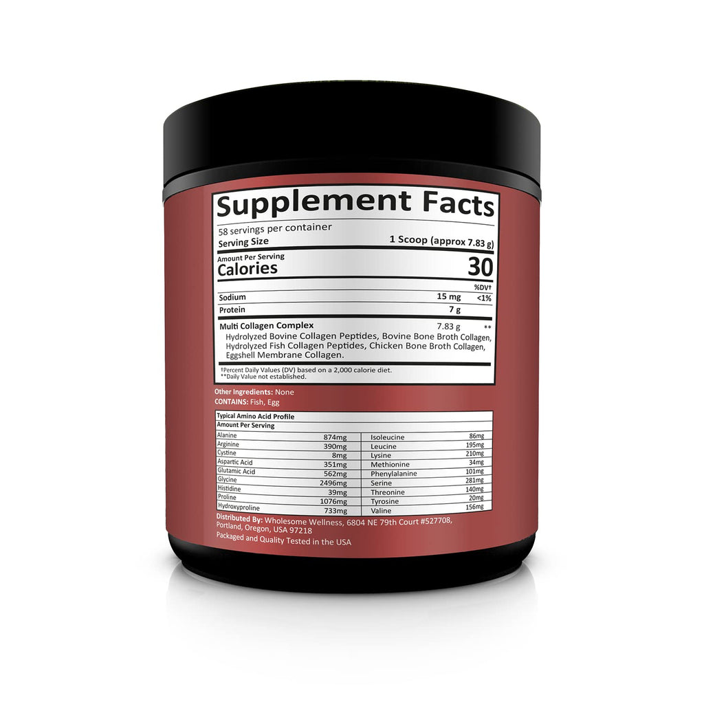benefits of multi collagen powder