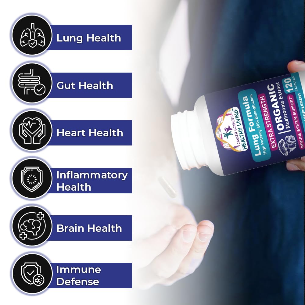 benefits of mushrooms for lung function