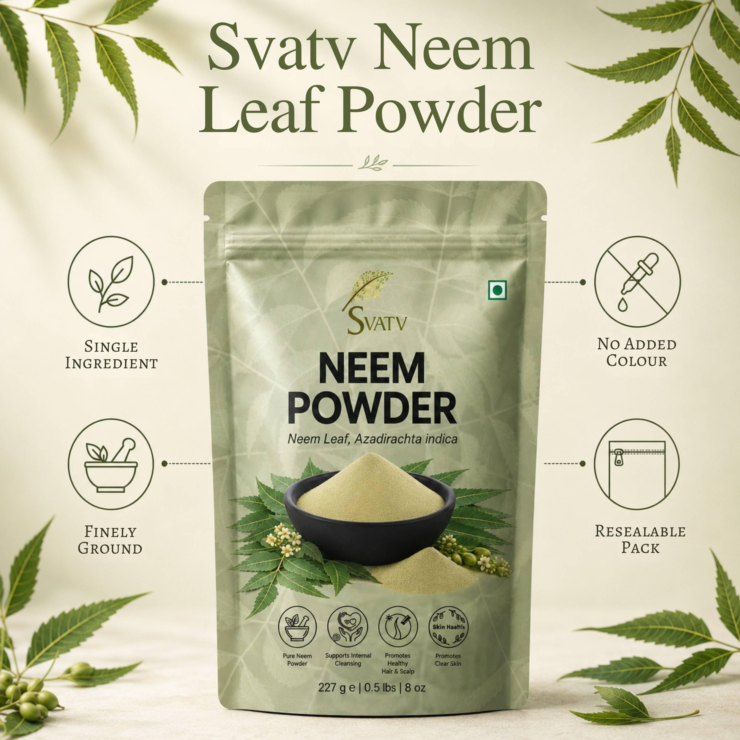 benefits of neem powder