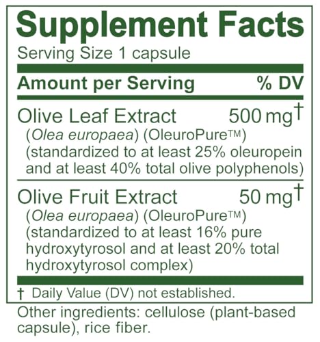 benefits of olive leaf capsules