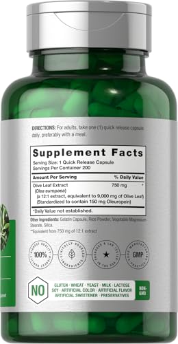 benefits of olive leaf extract