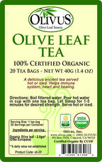 benefits of olive leaf tea