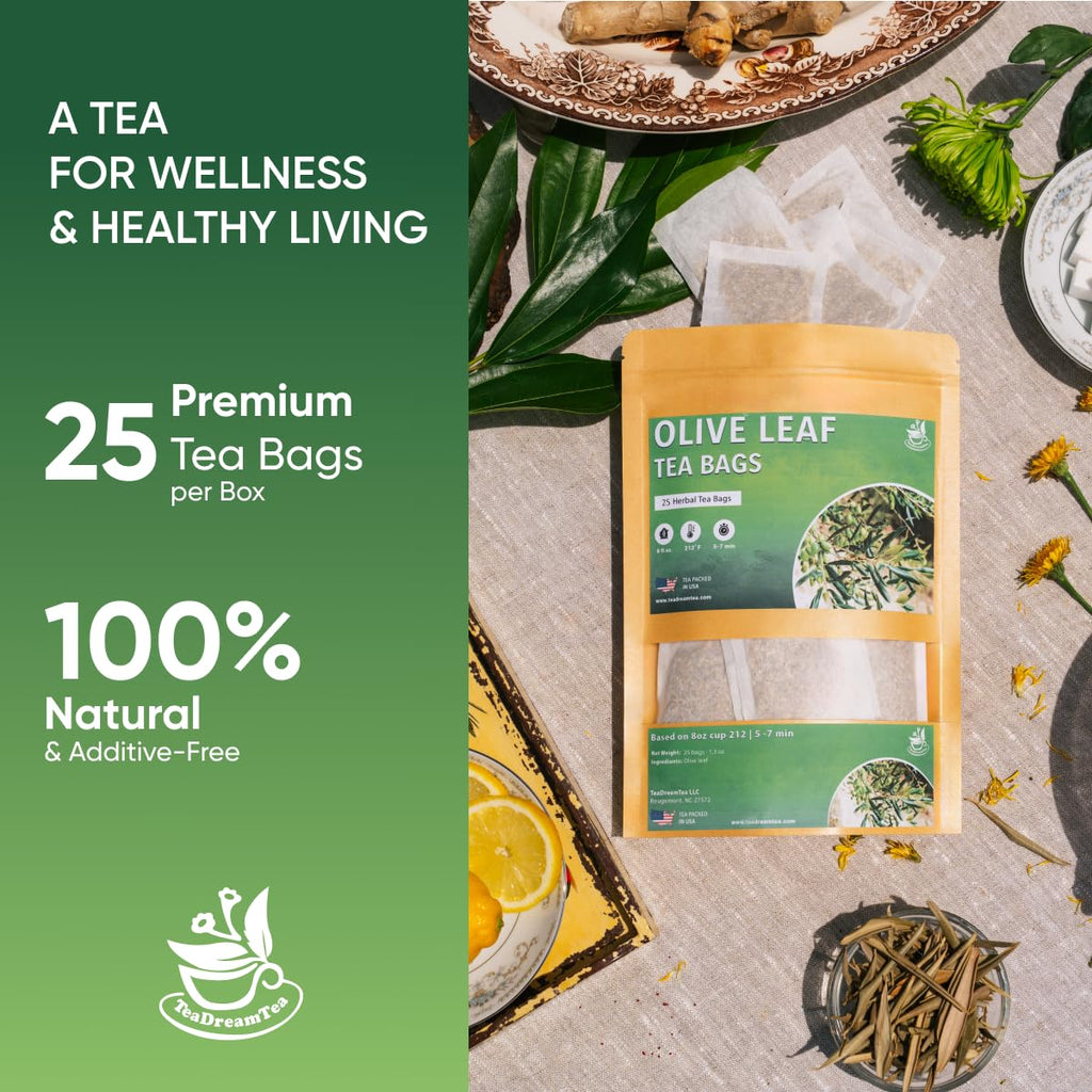 benefits of olive leaf tea