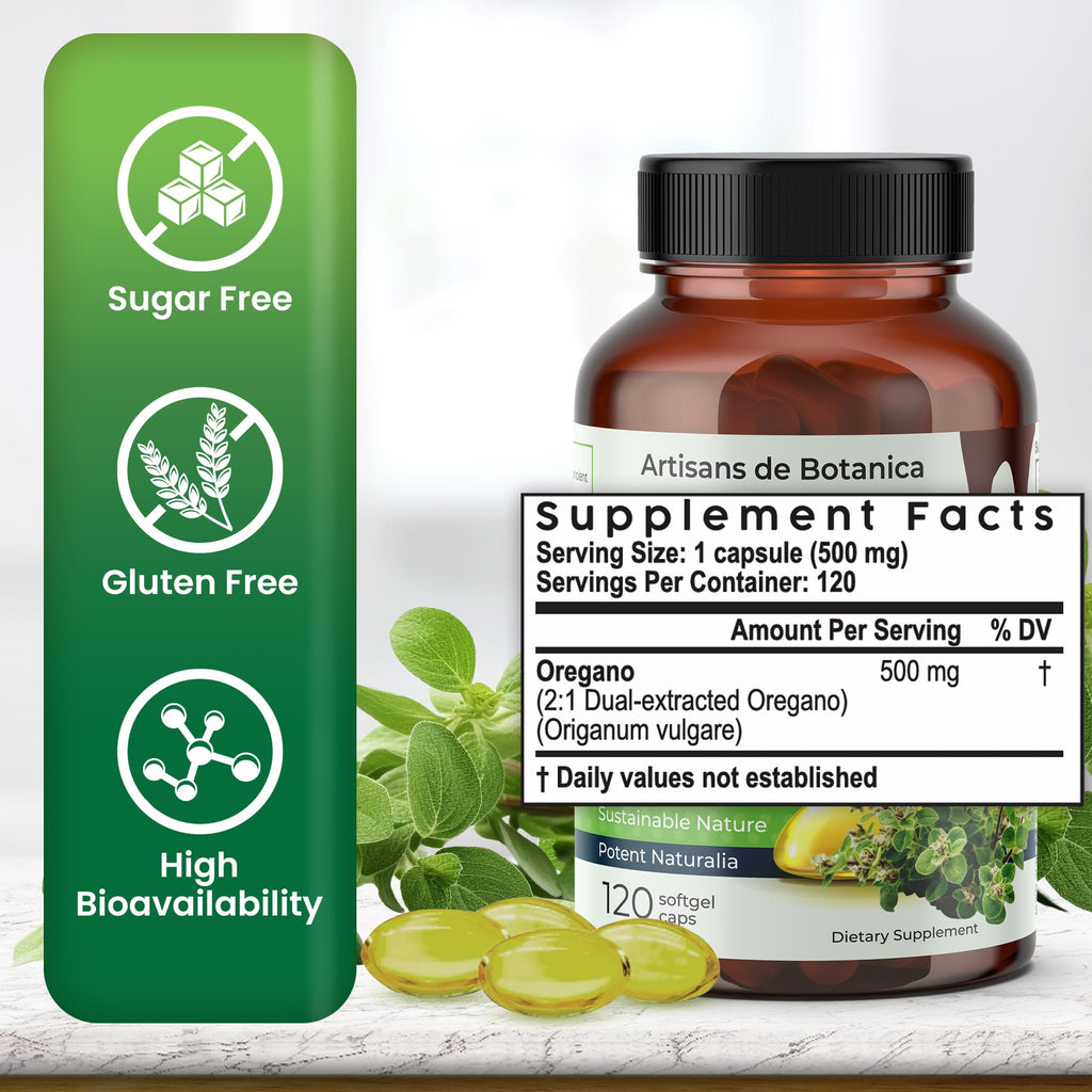 benefits of oregano oil supplements