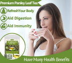 benefits of parsley herbal tea