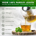 benefits of parsley leaf tea