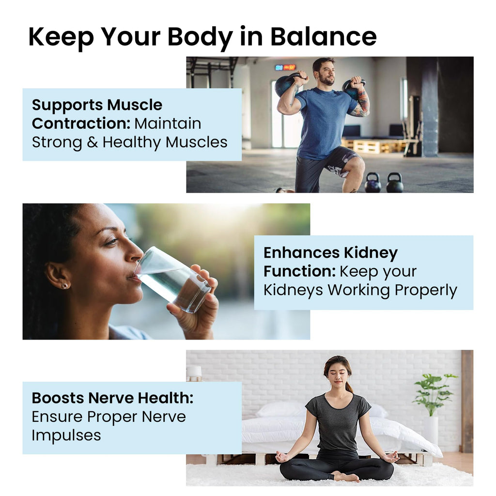 benefits of potassium supplementation
