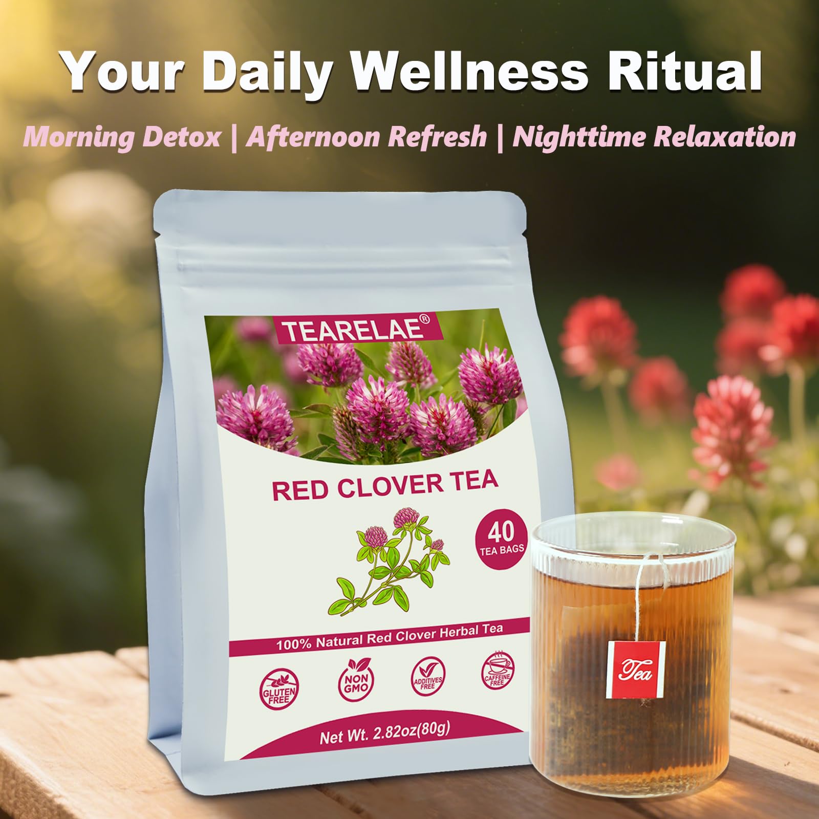 benefits of red clover tea