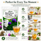 benefits of red clover tea
