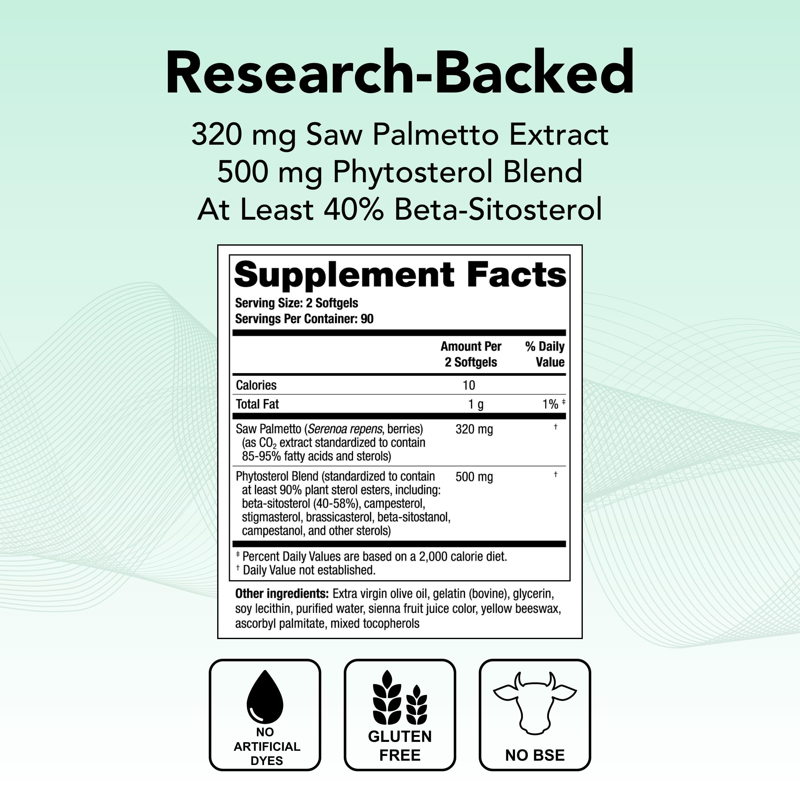 benefits of saw palmetto and beta-sitosterol