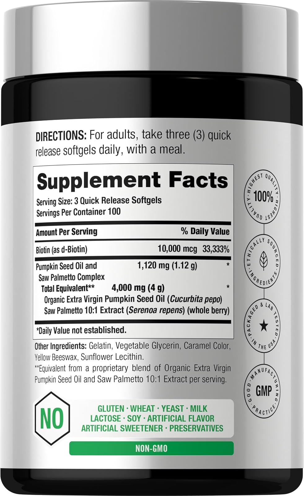 benefits of saw palmetto oil