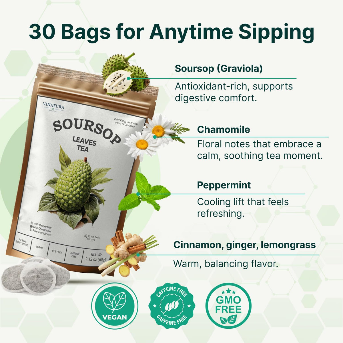benefits of soursop tea