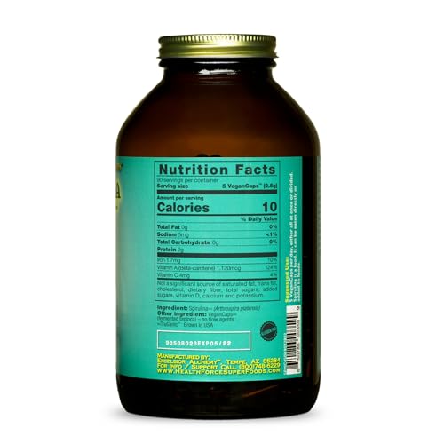benefits of spirulina for energy