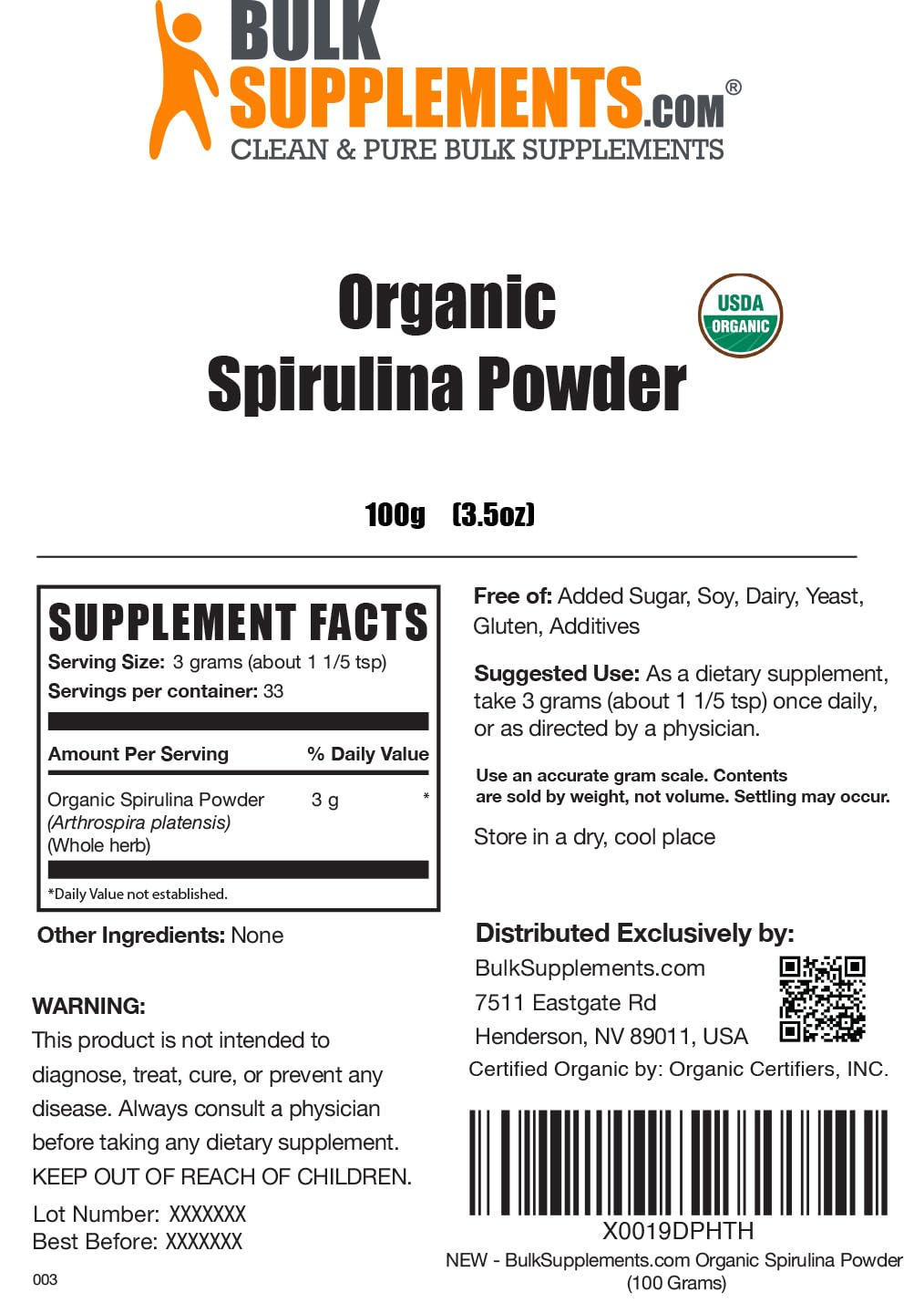 benefits of spirulina for health