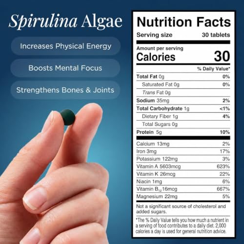 benefits of spirulina for health