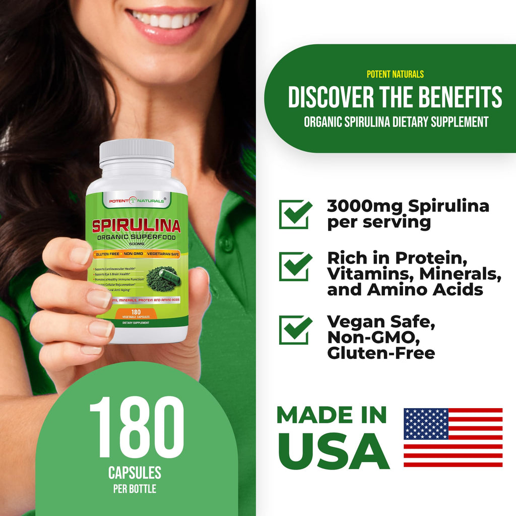benefits of spirulina for overall health