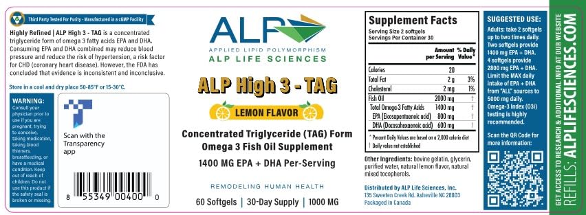 benefits of TAG fish oil
