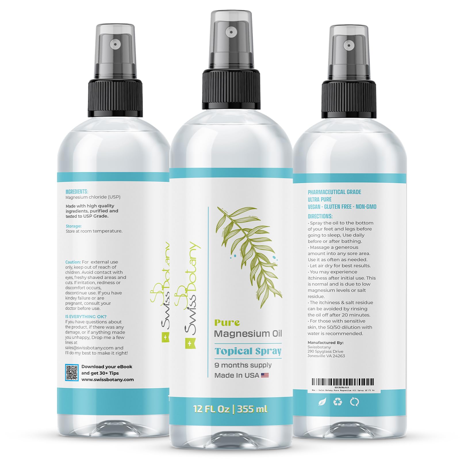 benefits of topical magnesium spray