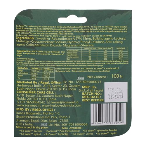 benefits of using stevia in beverages
