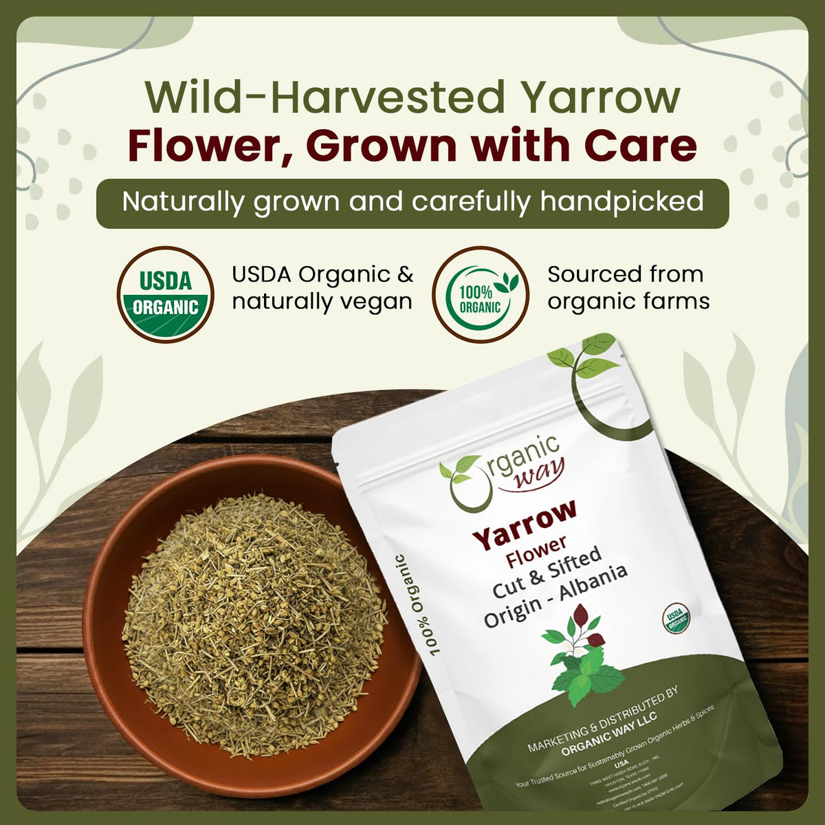 benefits of yarrow flower tea