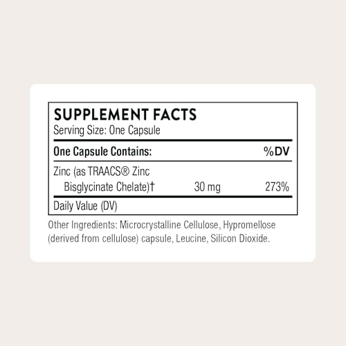 benefits of zinc bisglycinate