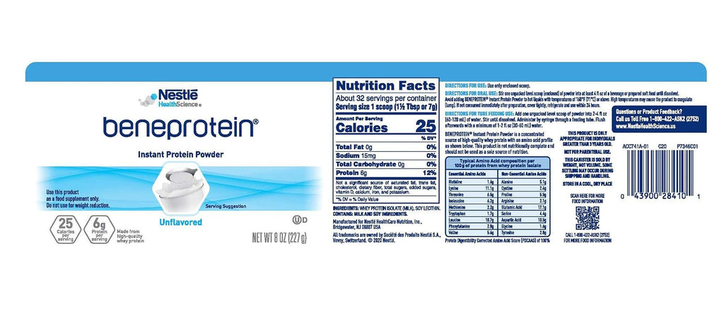 Beneprotein whey protein for daily nutrition