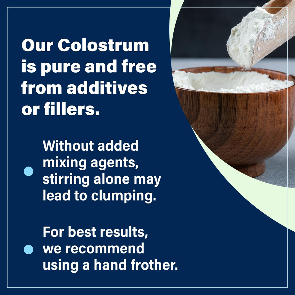 Benevolent colostrum for muscle recovery