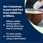 Benevolent colostrum for muscle recovery