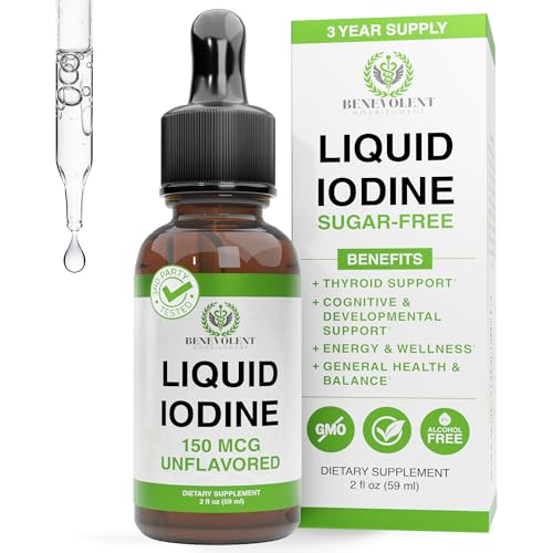 Benevolent liquid iodine drops benefits