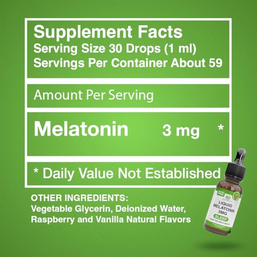 Benevolent liquid melatonin for sleep support