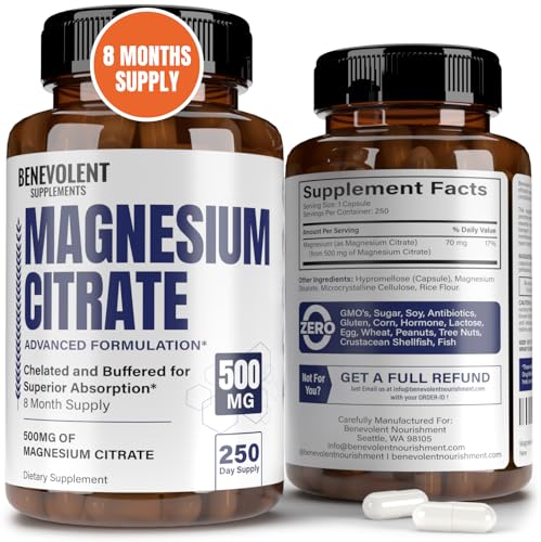 Benevolent magnesium citrate capsules