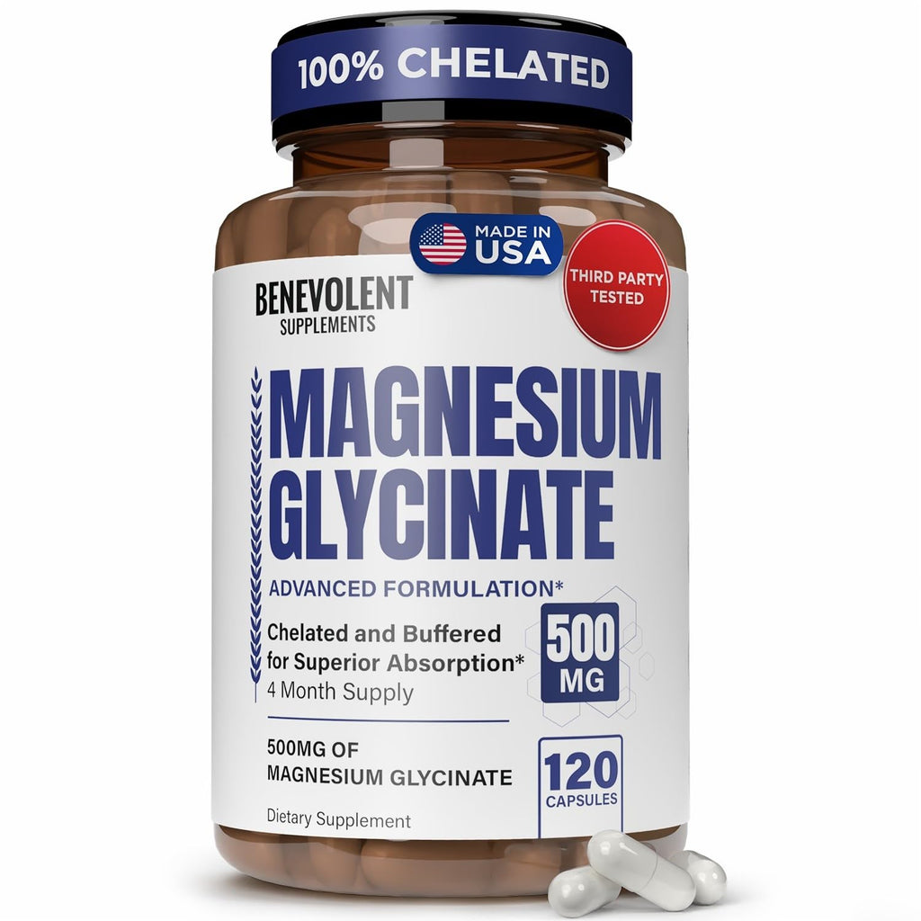 Benevolent magnesium glycinate capsules