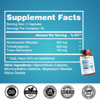 Benevolent NAD+ capsules for wellness