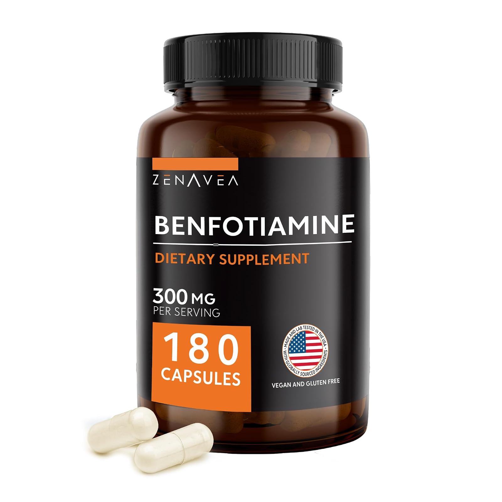 Benfotiamine 300 mg capsules