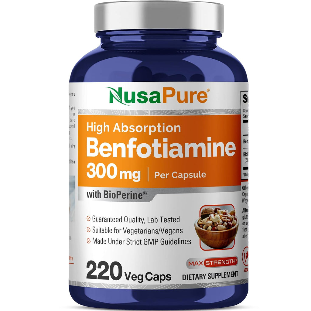 Benfotiamine 300 mg veggie capsules