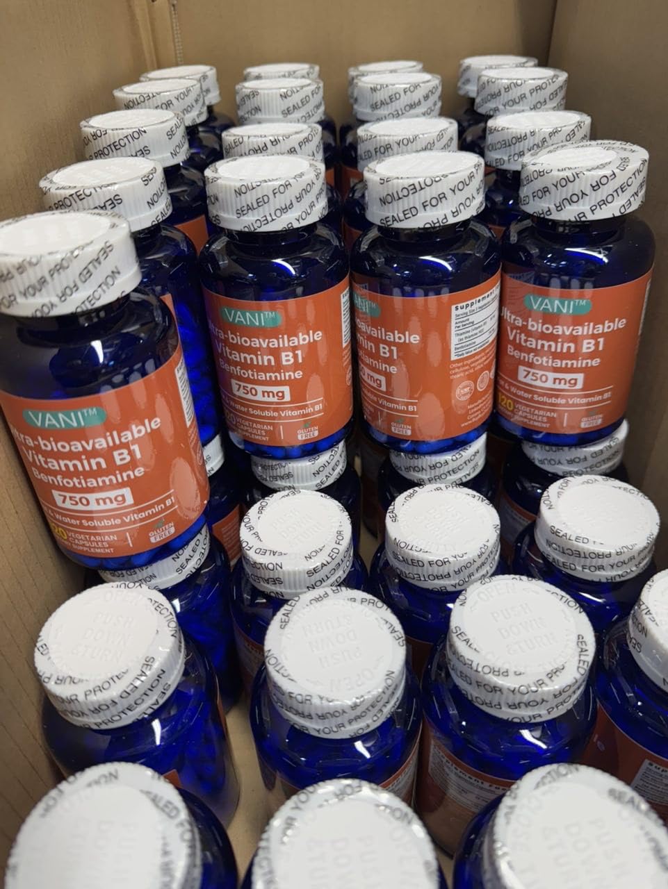 Benfotiamine capsules for overall wellness