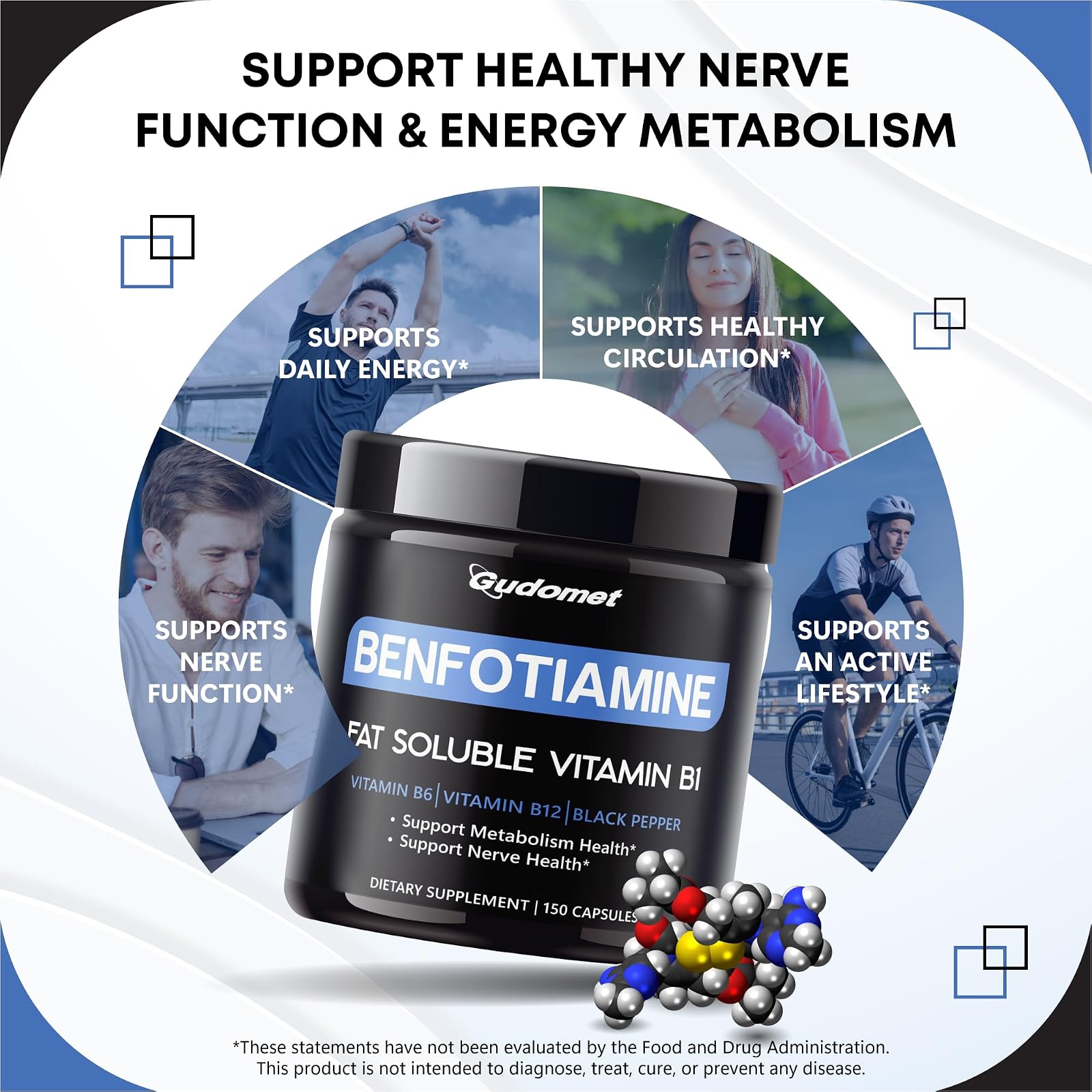 Benfotiamine capsules support metabolic function