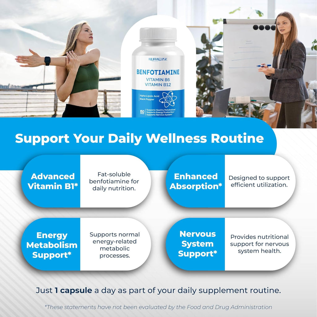 benfotiamine for energy metabolism