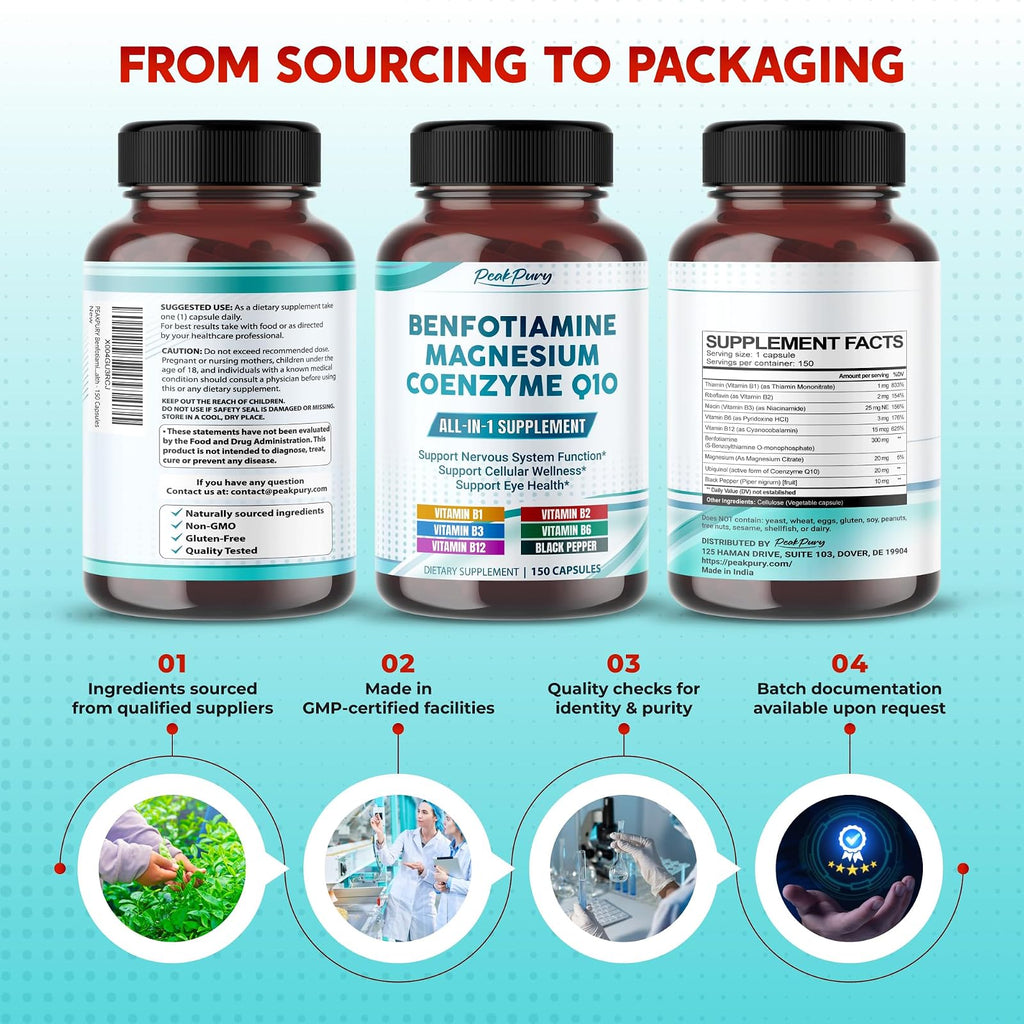Benfotiamine for improved metabolism