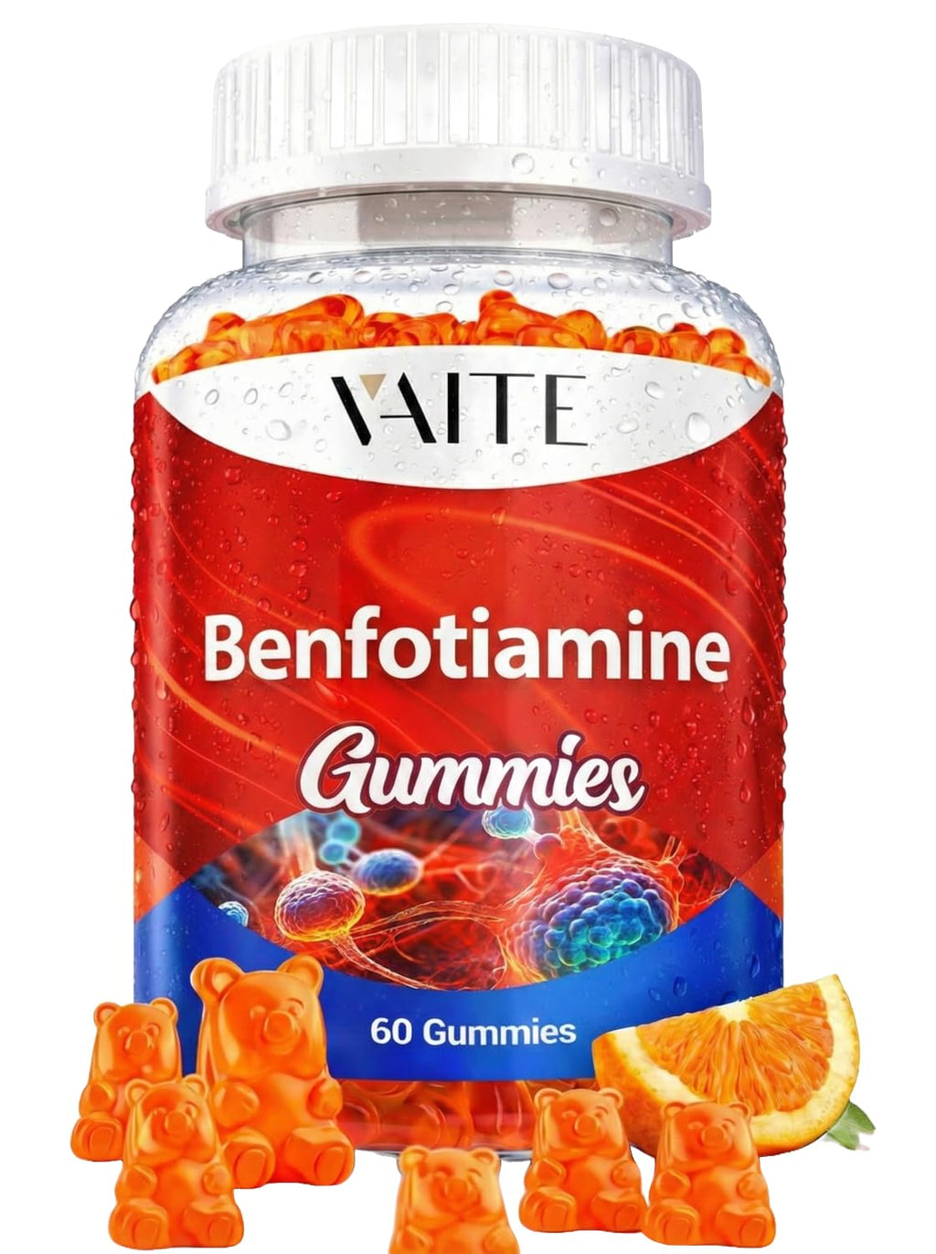 Benfotiamine gummies for energy support
