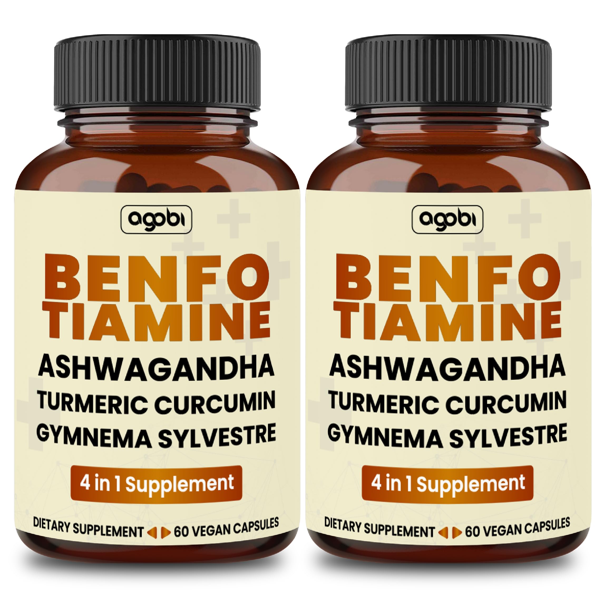Benfotiamine turmeric supplement for energy