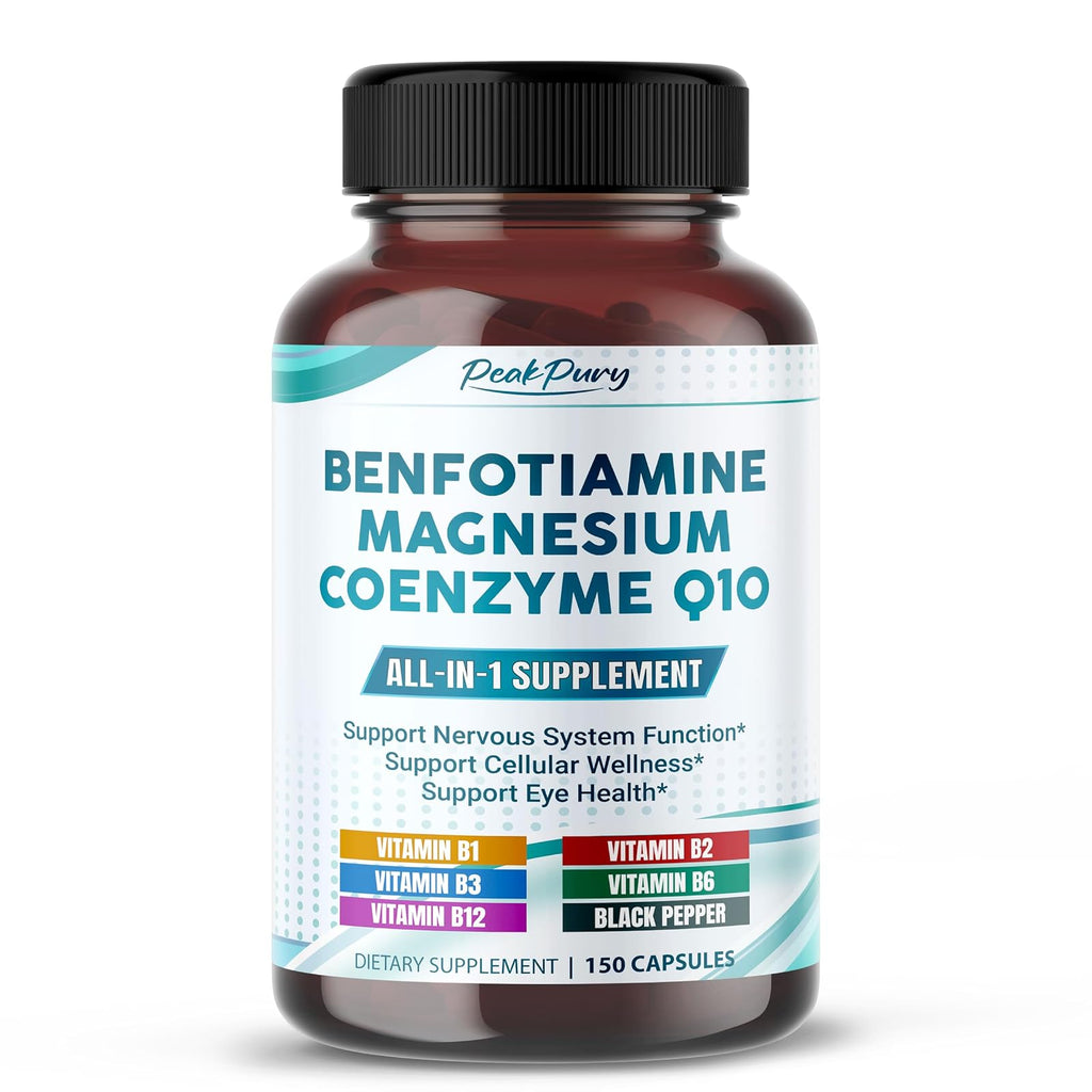 Benfotiamine vitamin B complex capsules