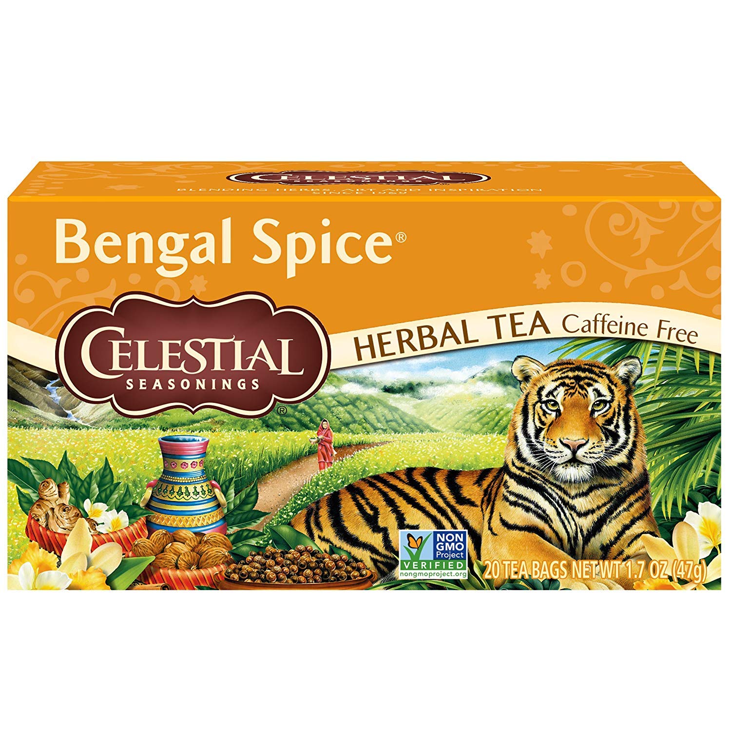 Bengal Spice herbal tea bags