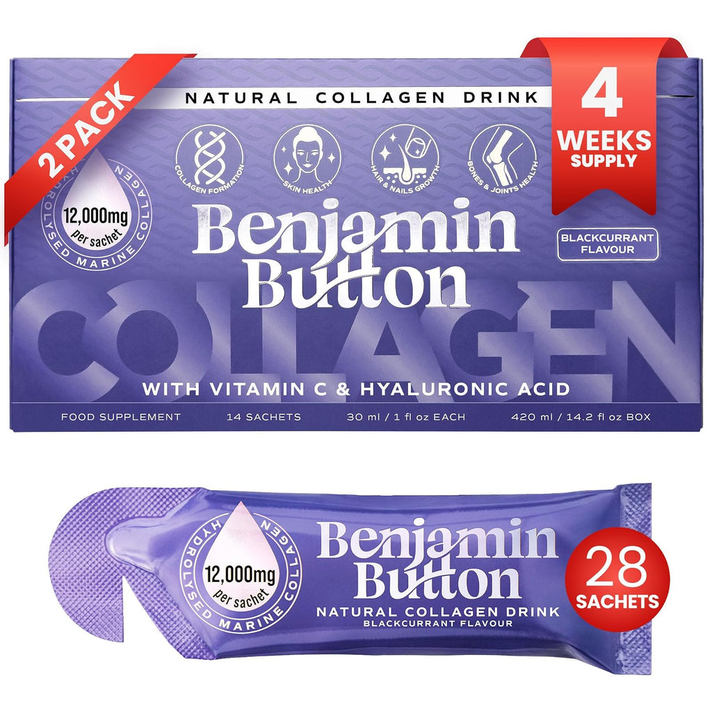 Benjamin Button marine collagen shots